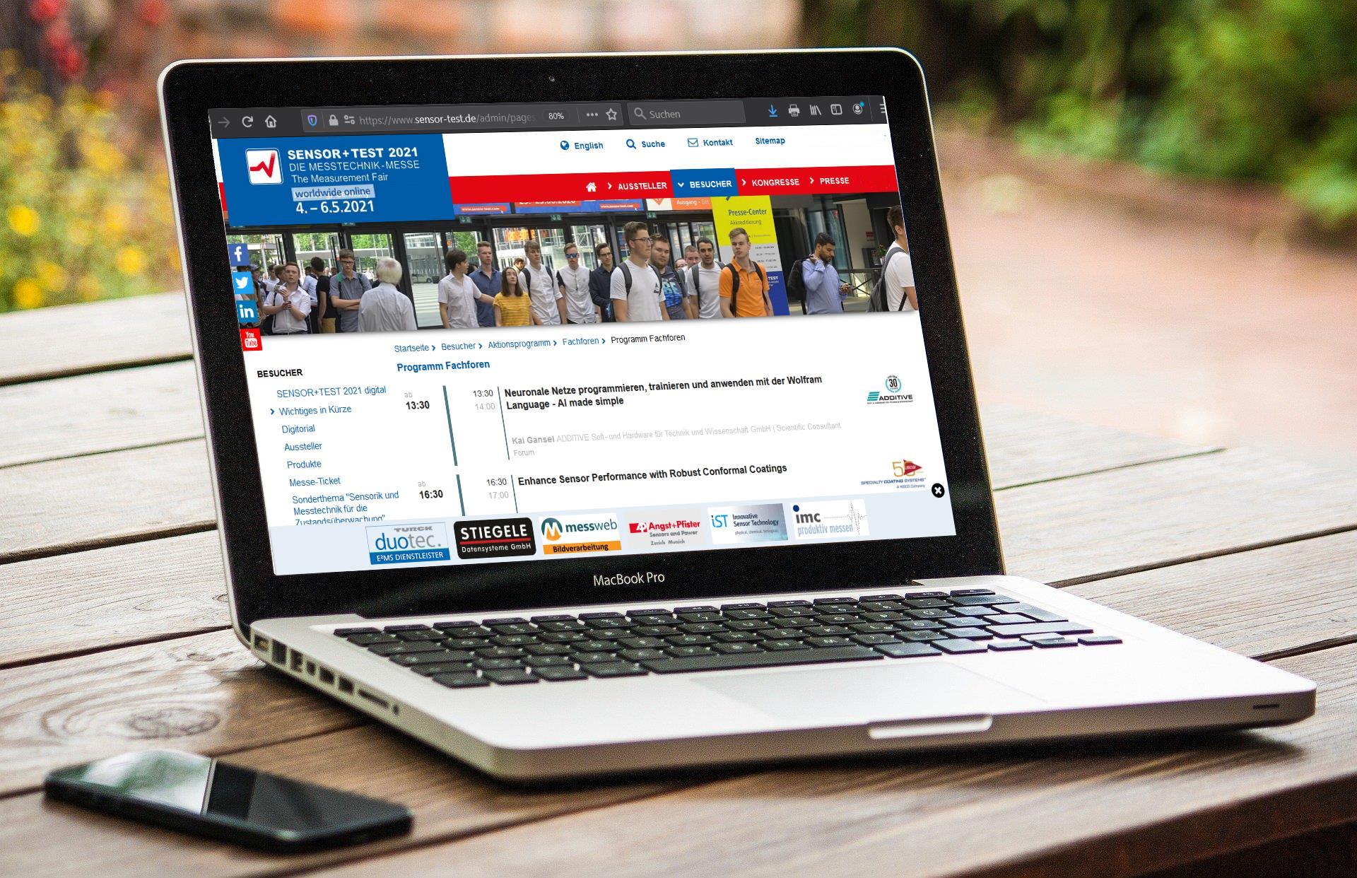 SENSOR+TEST Digital 2021 is at the ready - Instrumentation Monthly