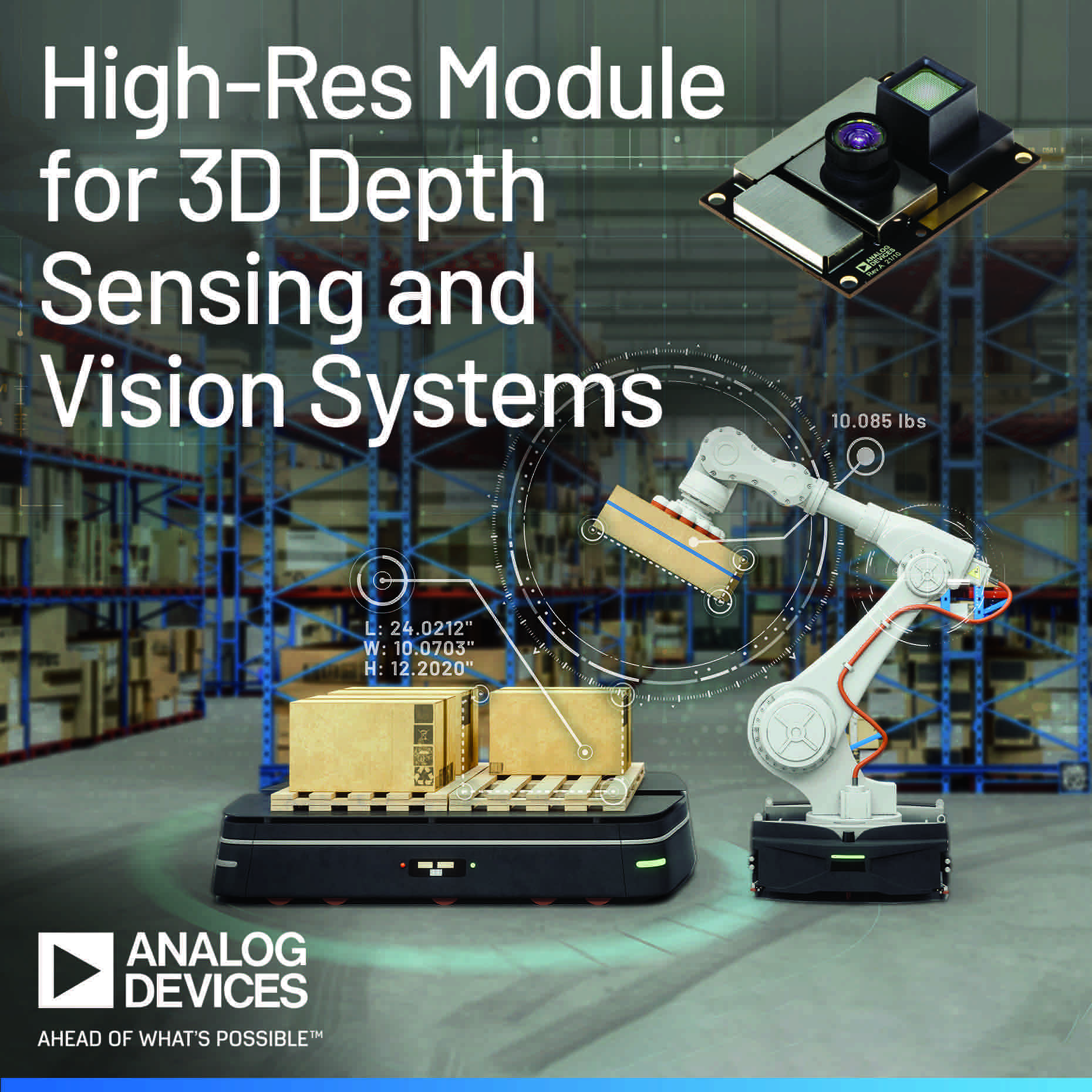 Analog Devices launches industry’s first high-resolution module for 3D ...