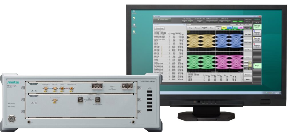 Anritsu and CIG jointly demonstrating 800G Optical Transceiver PAM4 ...