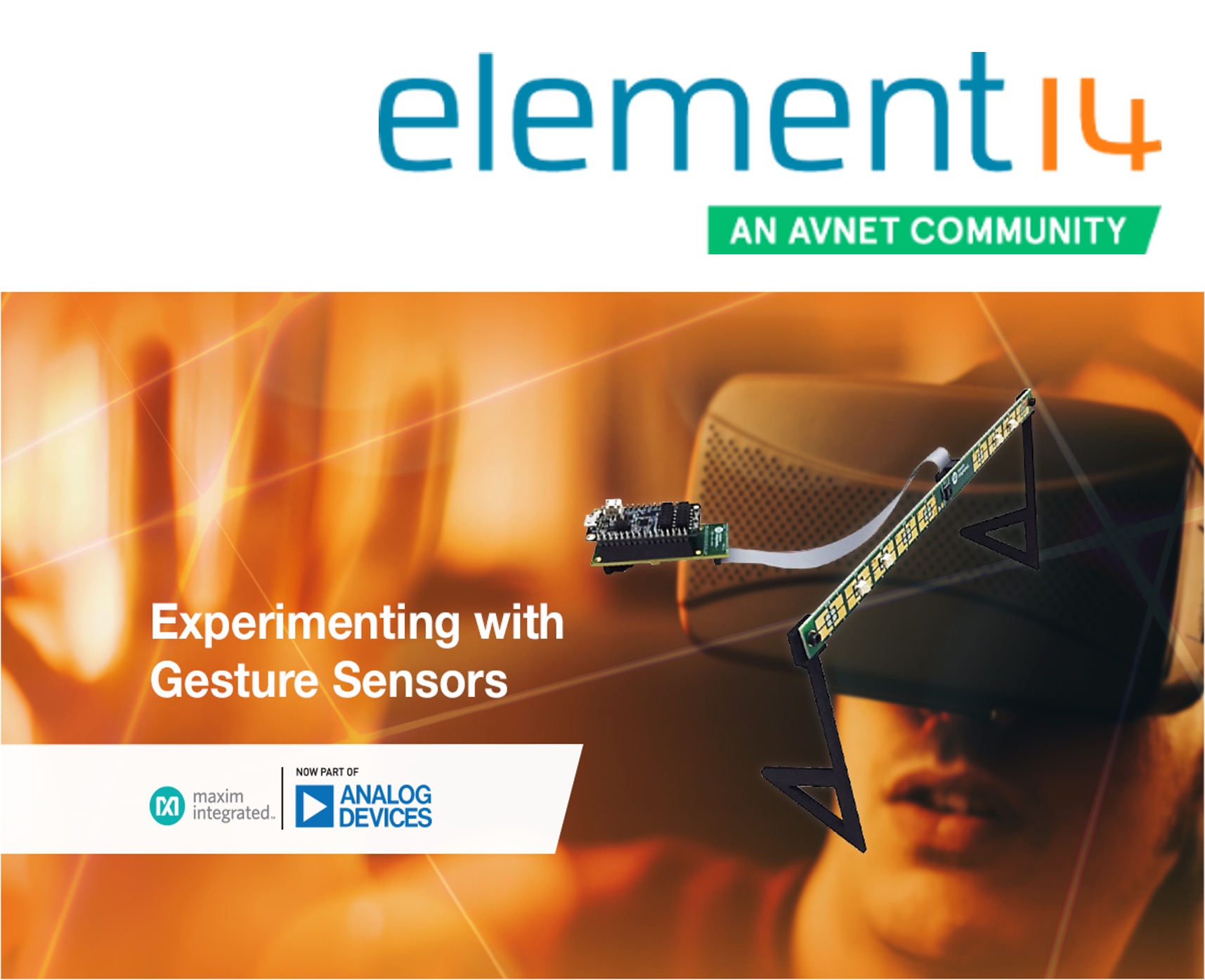 element14 continues Summer of Sensors with Experimenting with Gesture ...