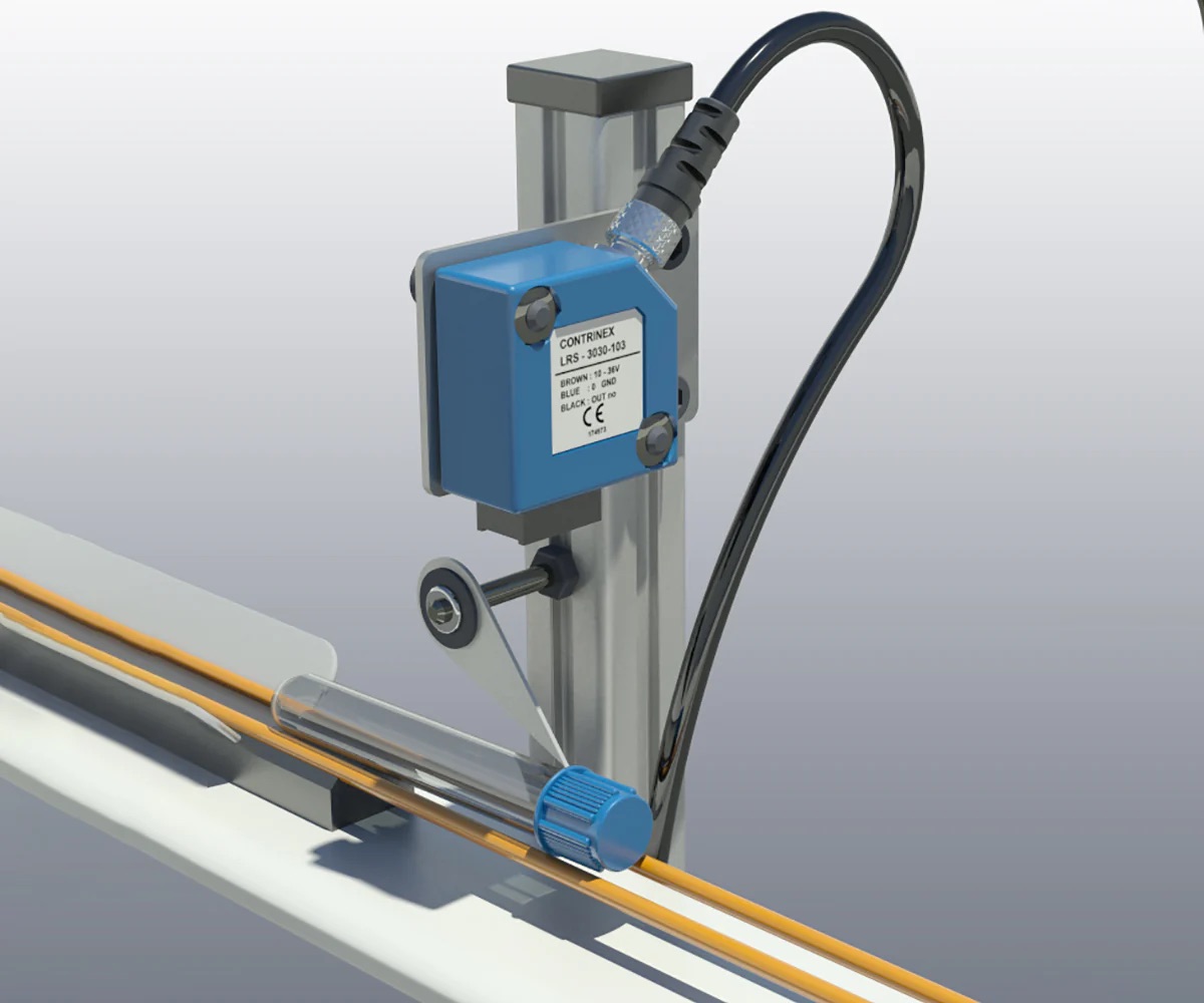 Contrinex analogue photoelectrics are vital in checking test-tubes of ...