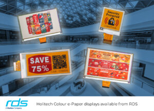 e-Paper displays feature low power Bi-stable display technology ...