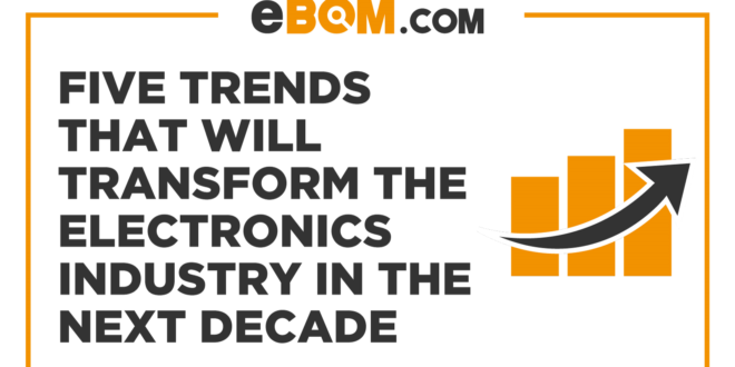 Five trends that will transform the electronics industry in the next ...