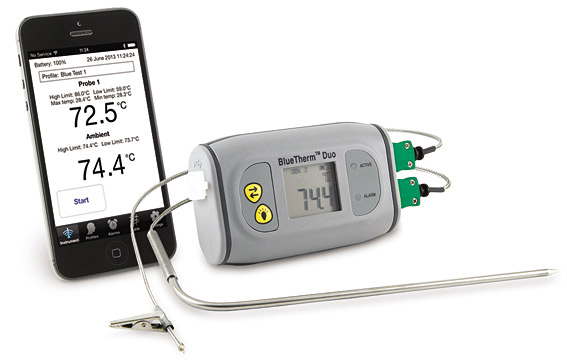 A powerful temperature measuring system for mobile devices ...